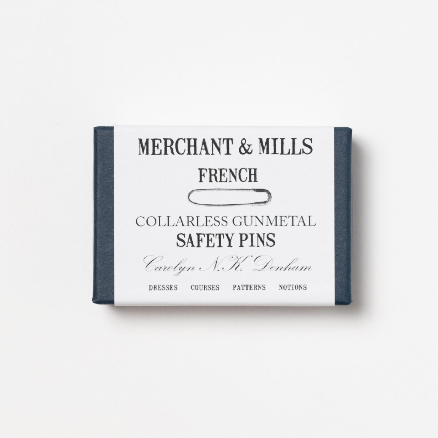 Gun Metal French Safety Pins | Merchant&Mills | 内田ミシン商会