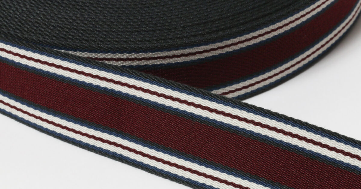 Trinian Merlot 40mm Webbing | Merchant&Mills | 内田ミシン商会